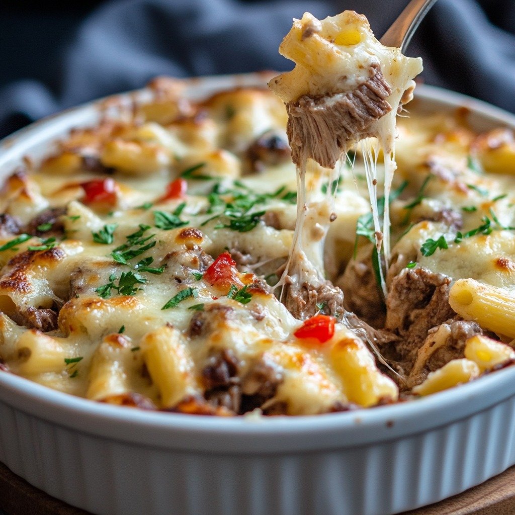 Steak au Fromage Philly à la Cocotte | Cuisine Délice
