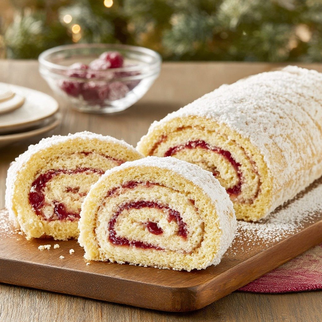 Jam Swiss Roll | Cuisine Délice